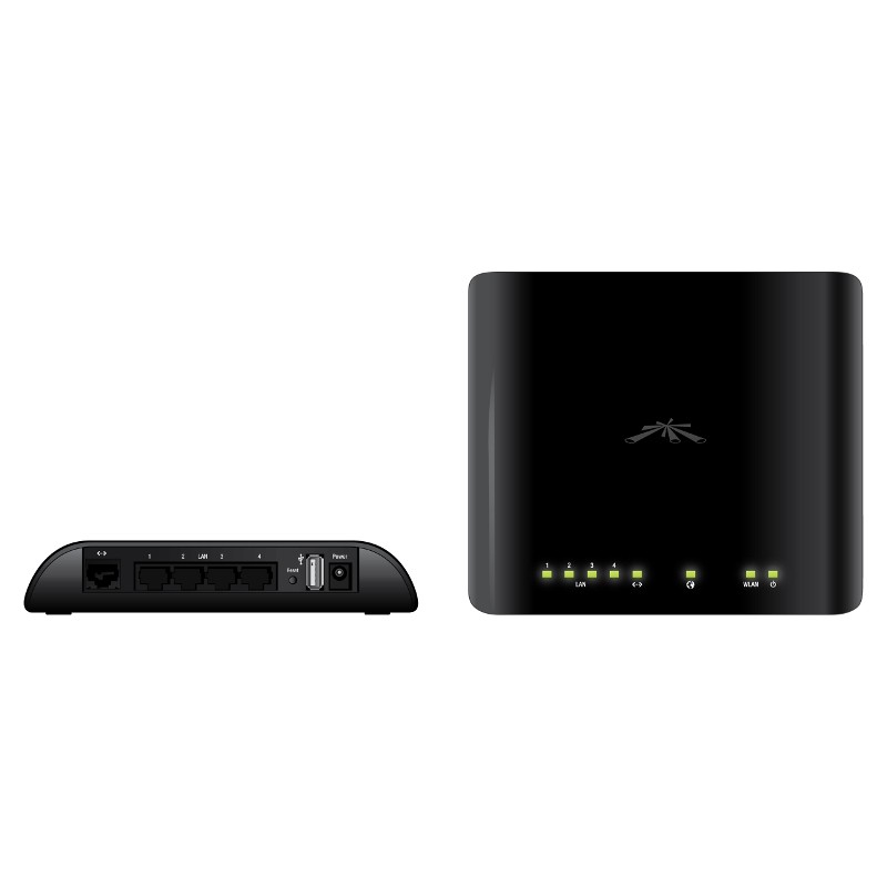 Roteador wireless indoor, até 150MBps - 802.11 b/g/n (2.4Ghz), 5 portas ...