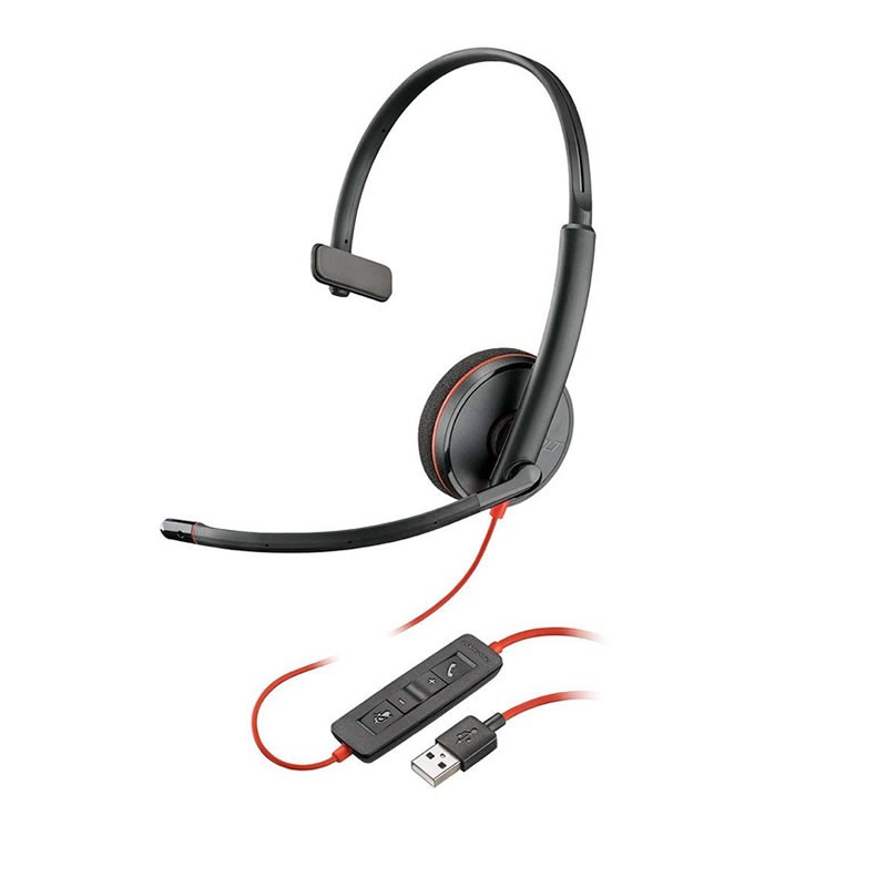 Headset Poly Série Blackwire 3200 8X228AA