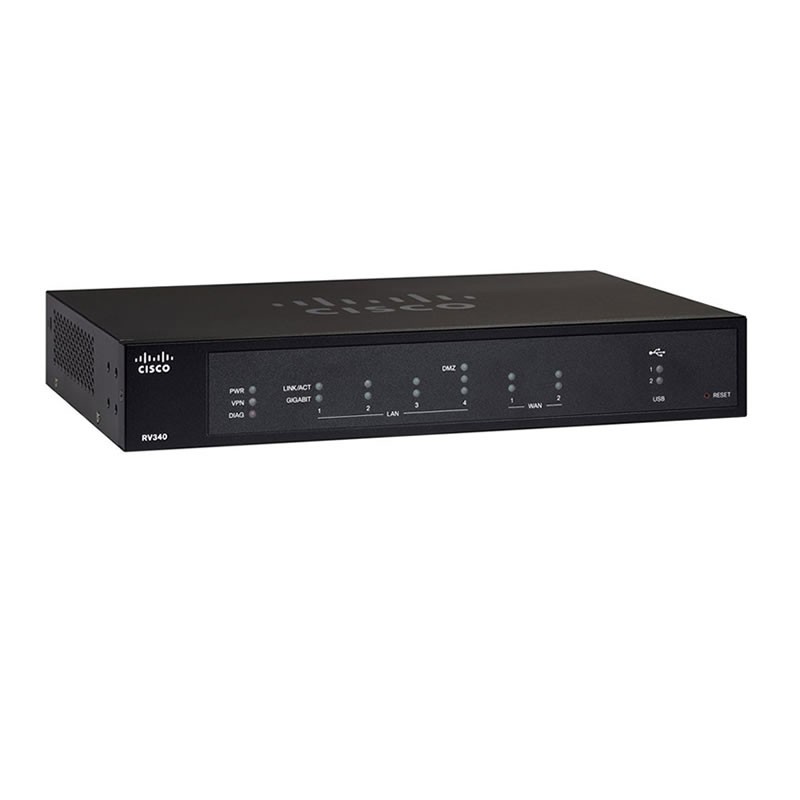Cisco Roteador VPN RV340-K9-BR - Cinco TI