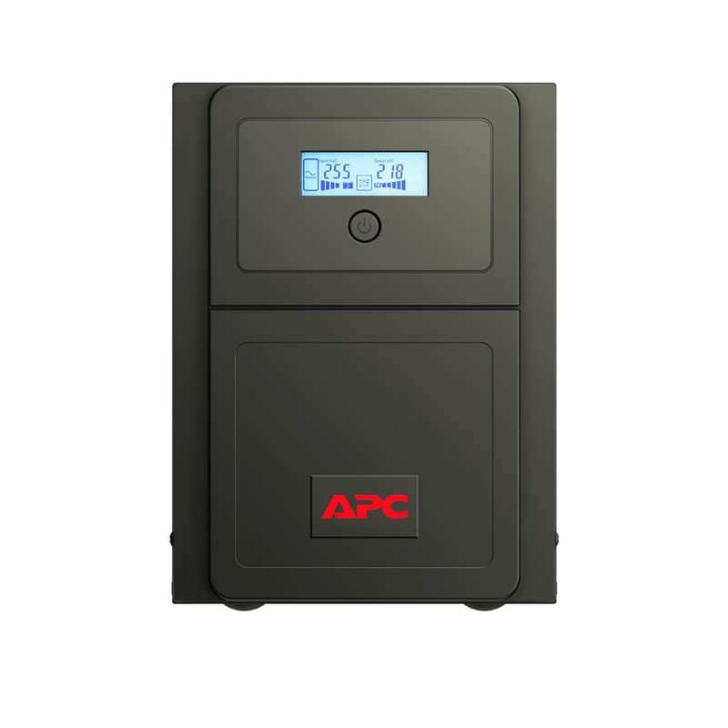 APC Easy UPS Line Interactive 1000VA Tower 115V 6x NBR 14136 outlets AVR LCD SMV1000A-BR