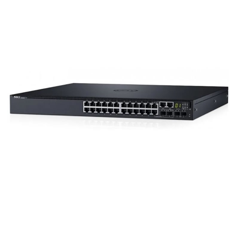 Switch Dell N3224TE 24 PORTAS 24X1G 4X10G SFP+ 2X100G 210-ASPF
