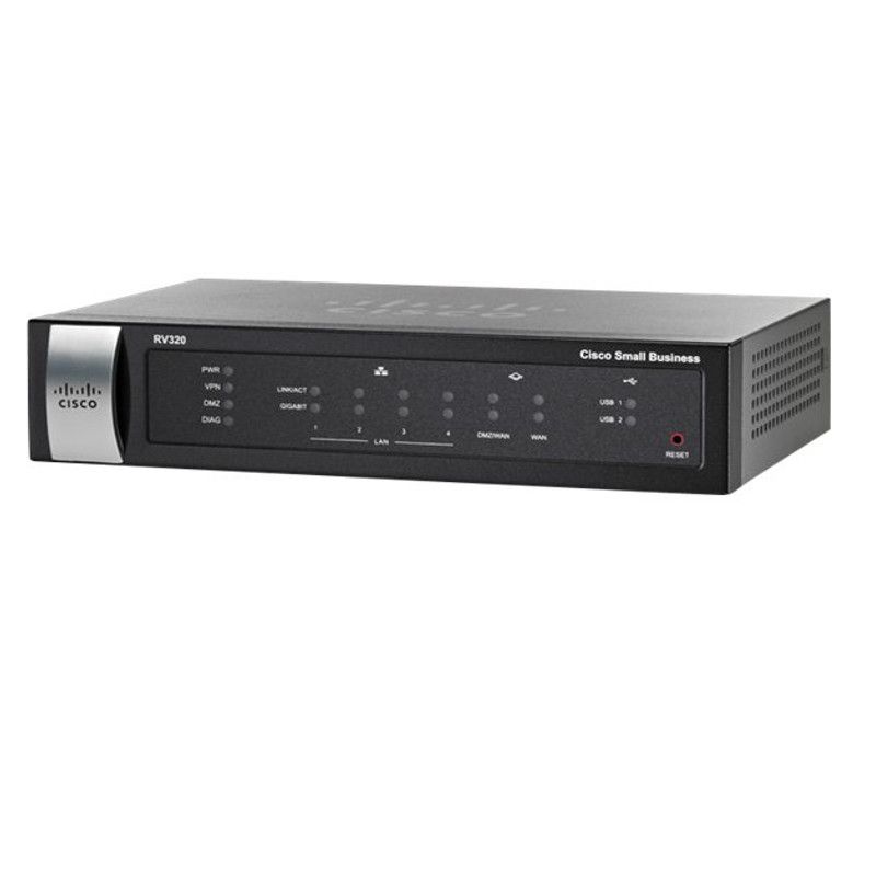 Roteador Cisco - RV320-K9-NA | Cinco TI