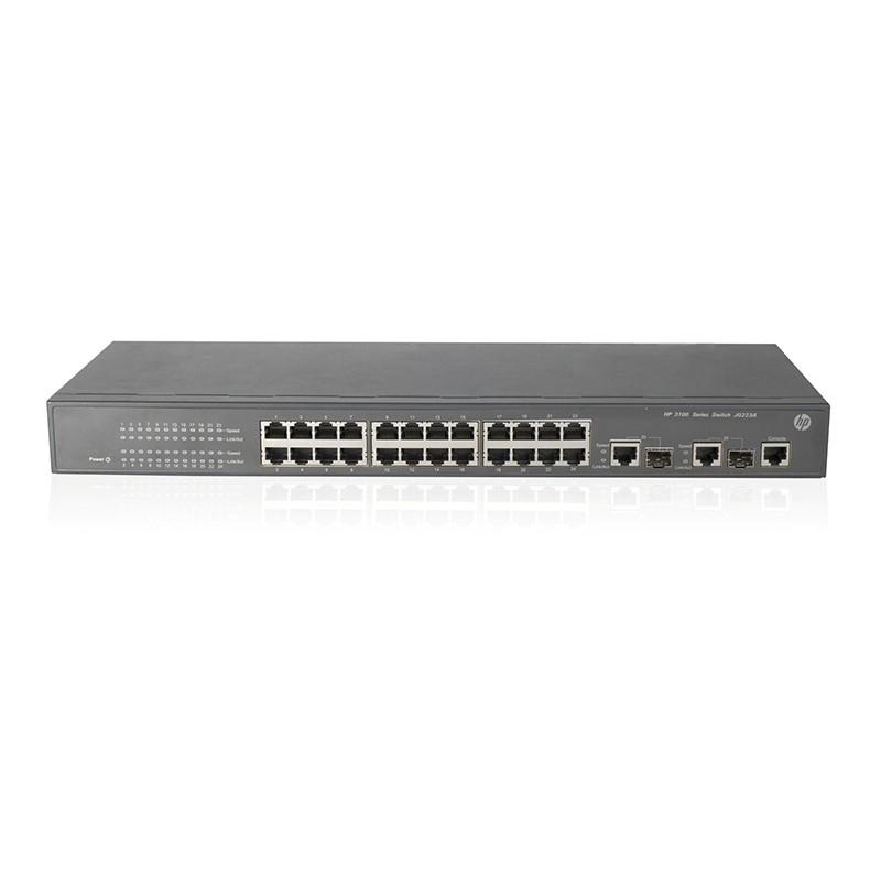 Switch HP 3100-24 v2 SI JG223A - Cinco TI