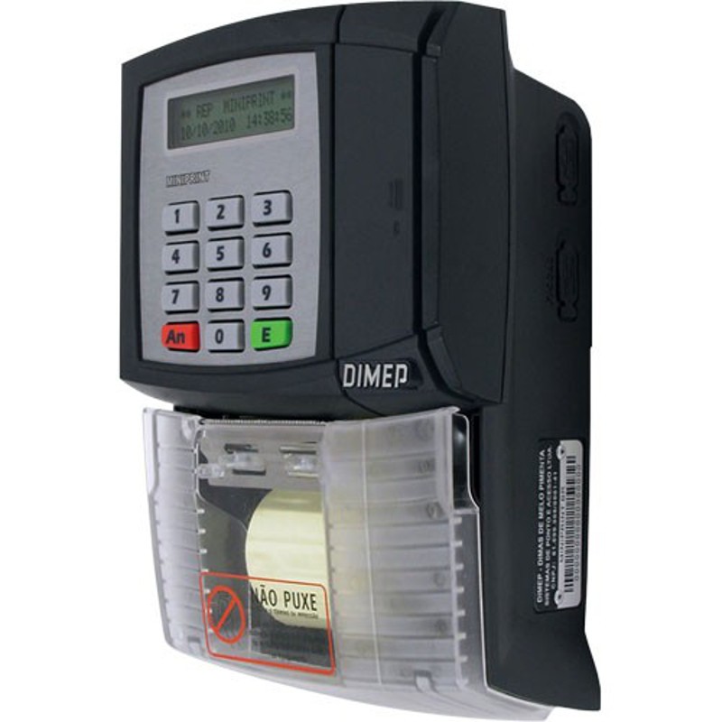Relógio de Ponto Dimep Miniprint Serrilha G05506800D - Cinco TI Relógio de Ponto Dimep Miniprint Serrilha G05506800D - Cinco TI